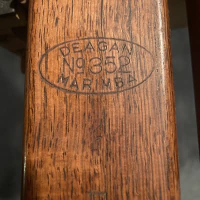 Marimba, Deagan Model #352, Rosewood 3 1/2 Octave F-C | Reverb