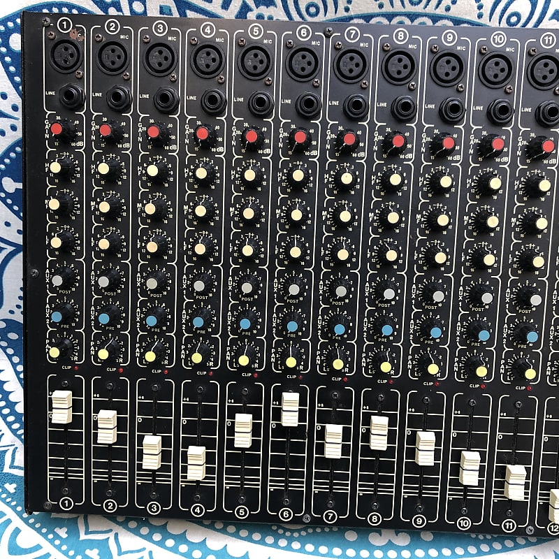 Studiomaster Diamond 12-2 A 12 Channel Analog Mixer with That | Reverb