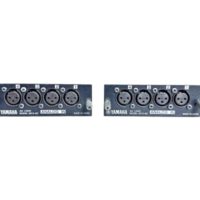 Yamaha MY4-AD 4 Ch Analog Input Card (One)THS | Reverb