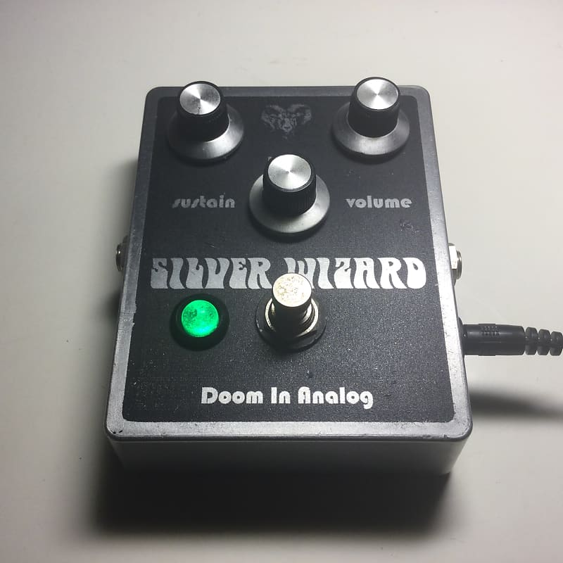 RARE! 2014 Doom By Analog SILVER WIZARD (DOOM) (Violet Ram's | Reverb