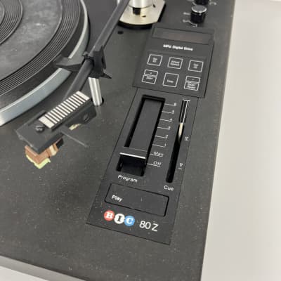 BIC Series Z 80Z Turntable Vintage - Black | Reverb