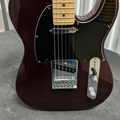 Fender Telecaster Dark Red with Upgrades | Reverb