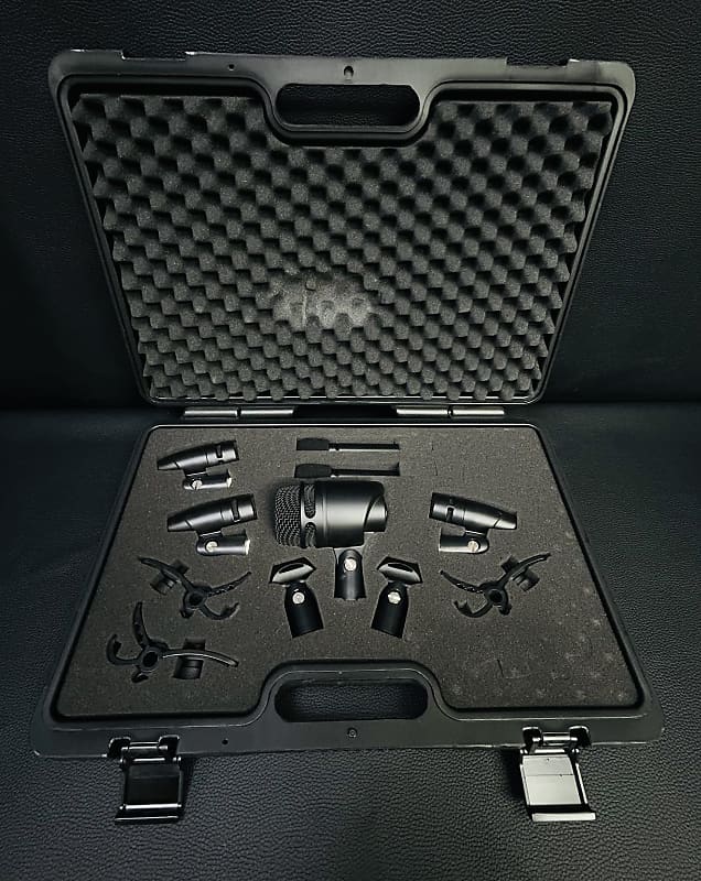Apex DP6 Deluxe Drum Microphone Pack - Black | Reverb