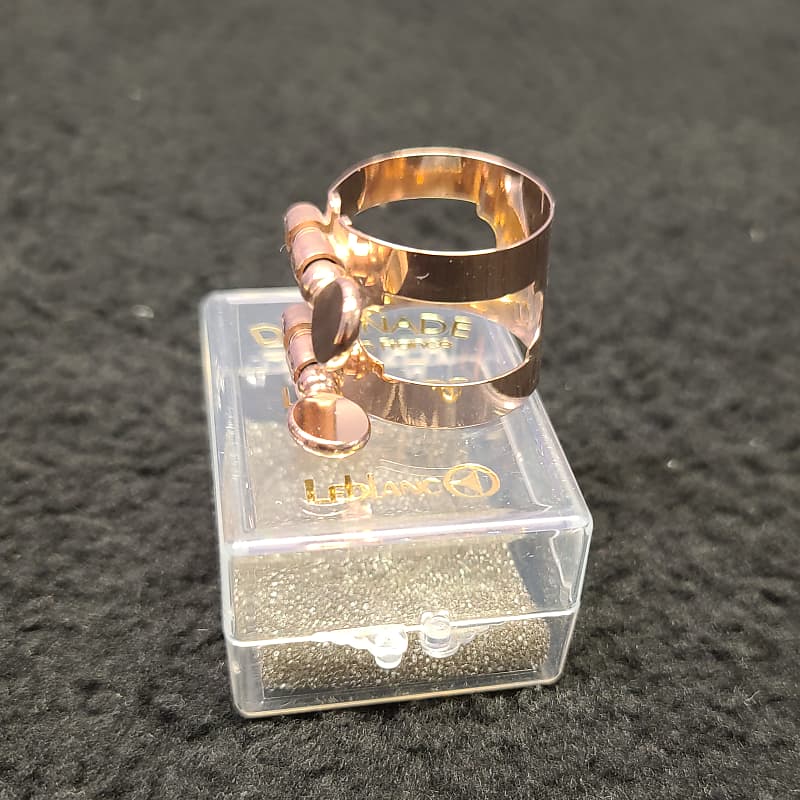 Bonade Invert Alto Sax Ligature - Rose Gold | Reverb