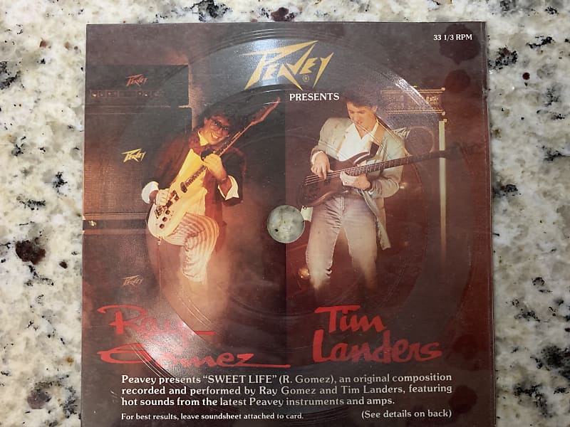 Peavey Ray Gomez and Tim Landers Record 1985 | Reverb