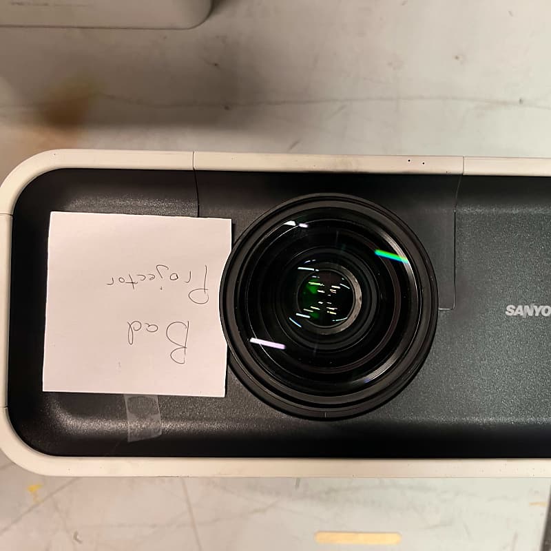 Sanyo PLC-XP100L White/Black | Reverb