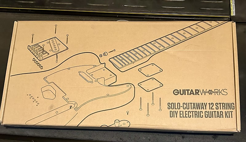 SOLO 12 String Guitar Kit DIY T-Style NIB | Reverb