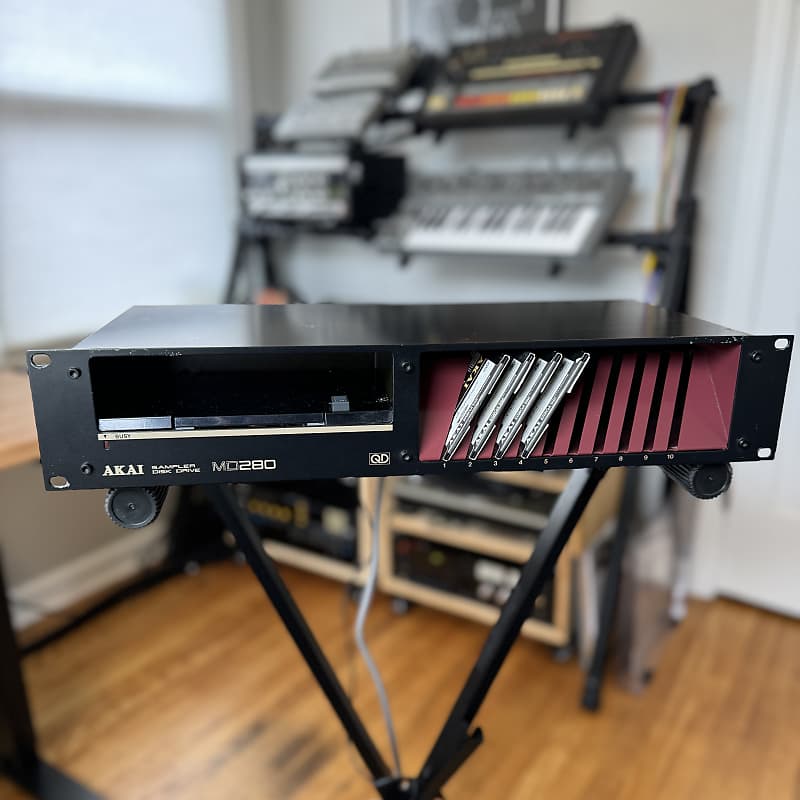 Akai MD280 Disk Drive for S612 Sampler | Reverb