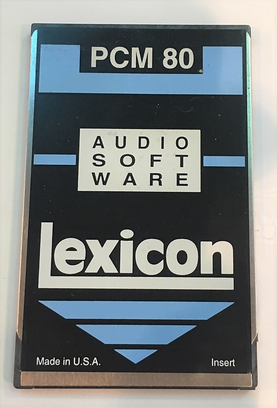 Lexicon PCM80 Audio Software Card | Reverb
