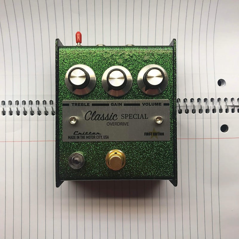 Critter - CFR Klone TLE2072 Equipped! Green. Quite the value. | Reverb