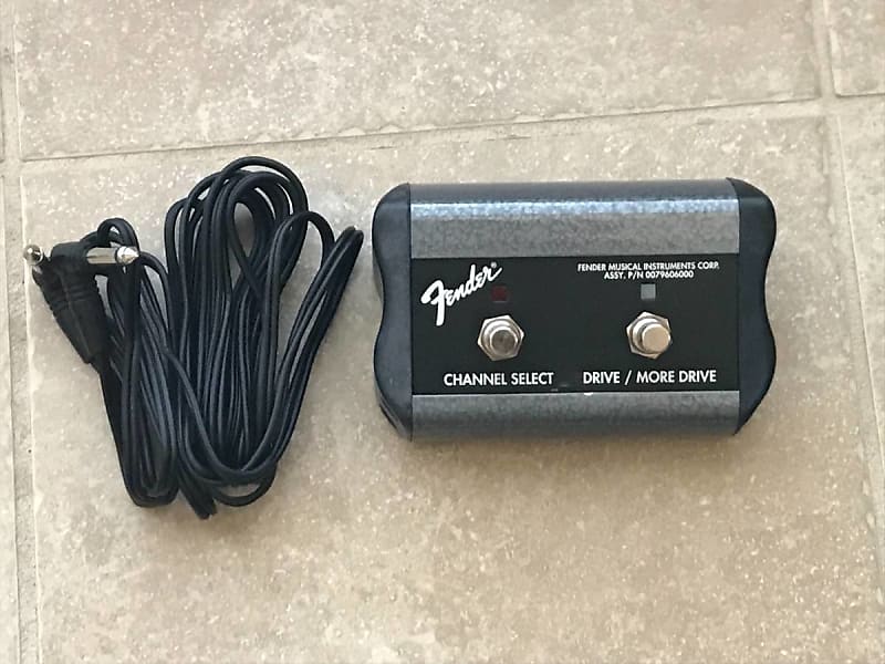 Fender 2-button Footswitch Channel/Drive/More Drive | Reverb