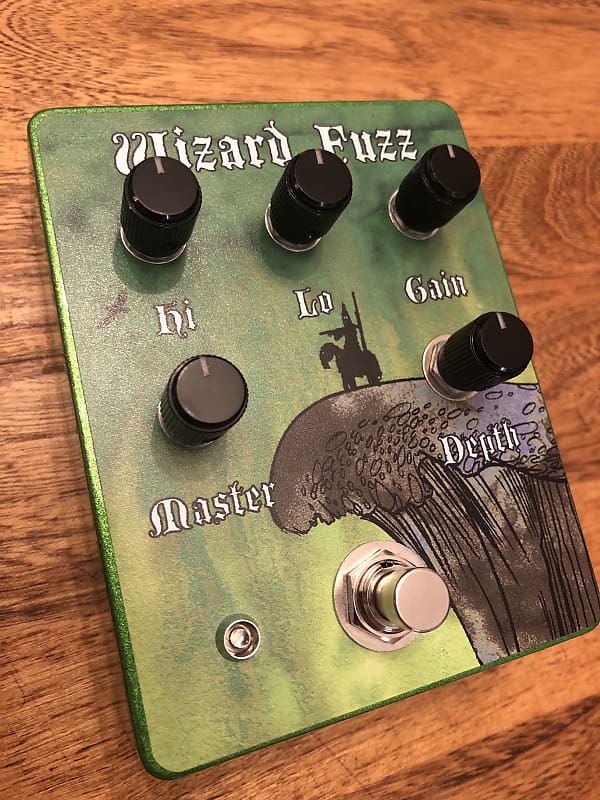 Magic Pedals Wizard Fuzz 2022 - Green Sparkle | Reverb