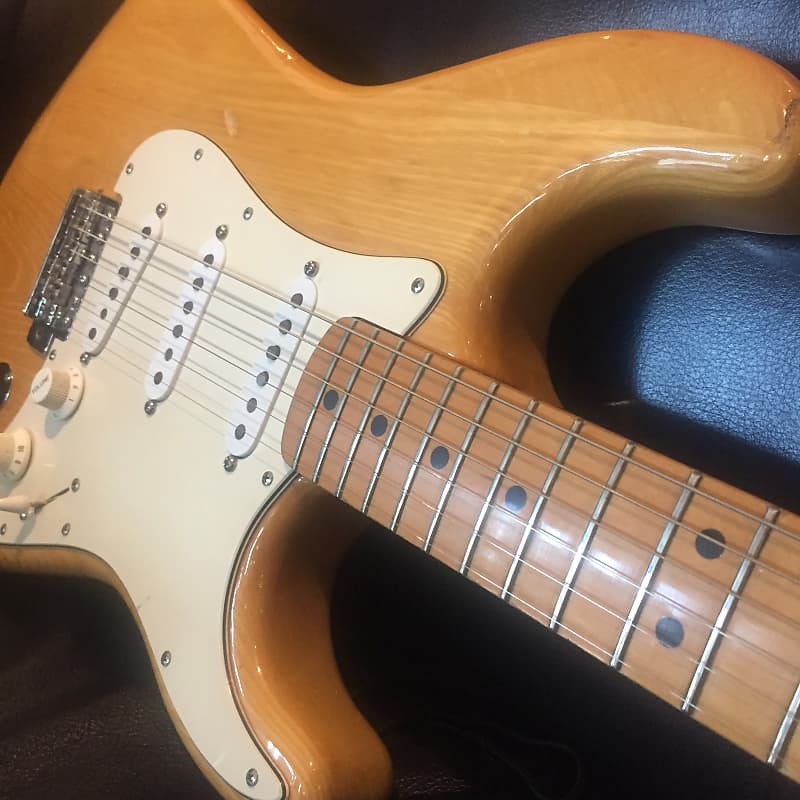 Stagg 70’s Lawsuit Era Stratocaster 70’s Natural | Reverb