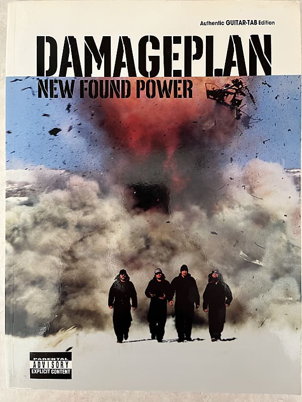 Damageplan - New Found Power - Guitar Tab / Tablature Book | Reverb