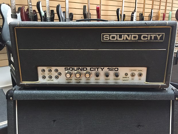 Sound City 120 Head Recently Serviced | Reverb