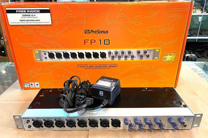 PreSonus FP10 | Reverb