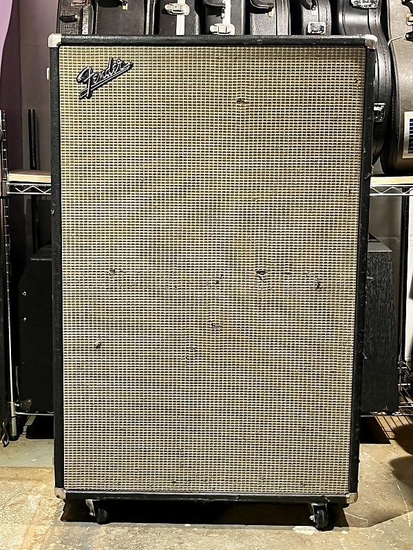 c1967 Fender Bandmaster Oversized 2x12 Cabinet. Good | Reverb