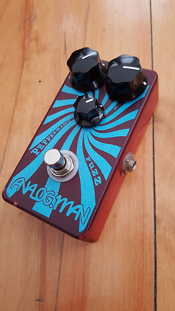 Analogman Dark Peppermint Fuzz with On/Off Pot | Reverb