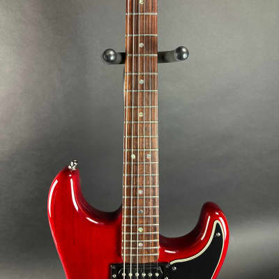 Used Fender Stratosonic HH Crimson Red w/case TSU18026 | Reverb