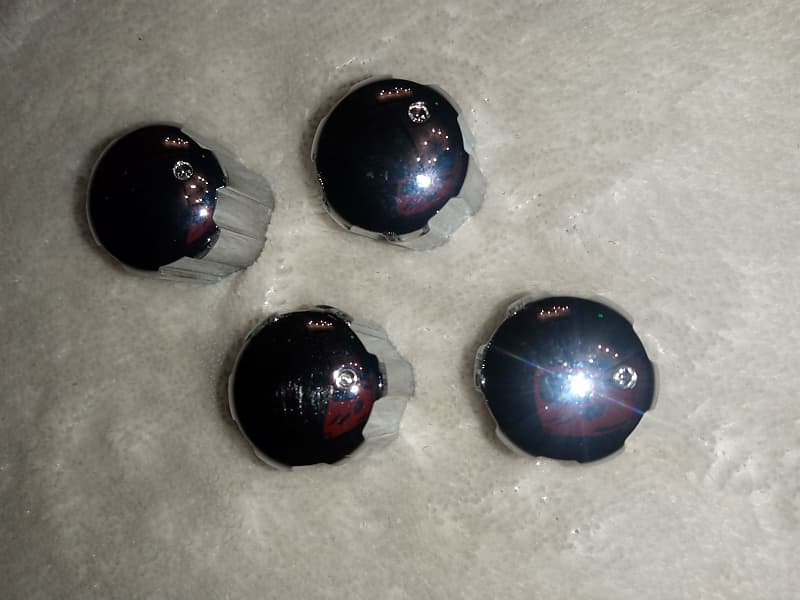 Unknown Chrome Guitar Knob Unknown 2010s to 2020s - Chrome | Reverb