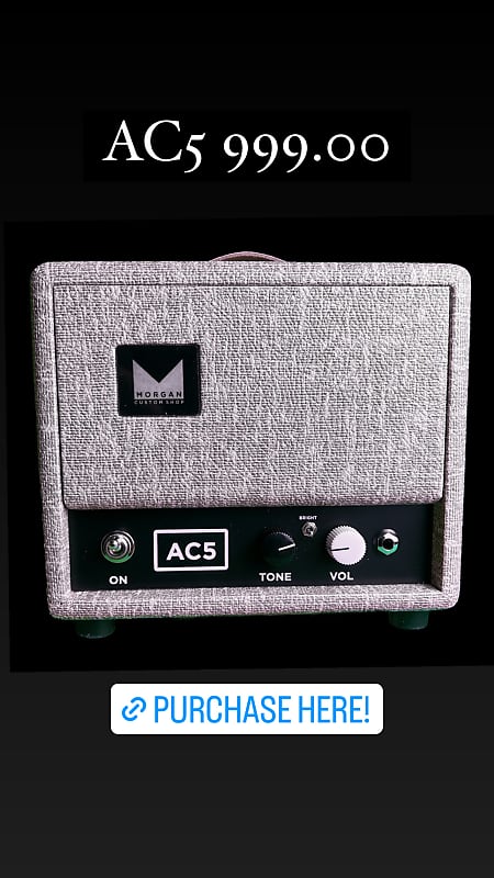 Morgan Amplification AC5 2024 - Fawn | Reverb