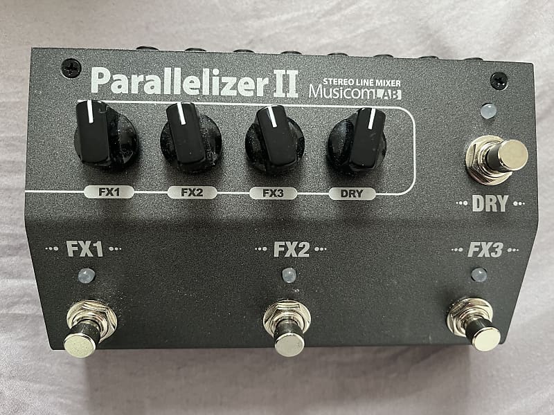 MusicomLab PARALLELIZER II Stereo Line Mixer | Reverb
