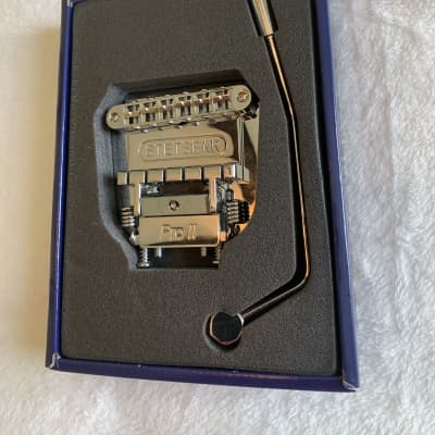 Stetsbar Pro II Strat retrofit tremolo system Chrome | Reverb