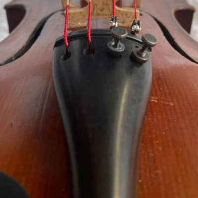 German Strad Labeled Violin Circa 1920 - Red | Reverb