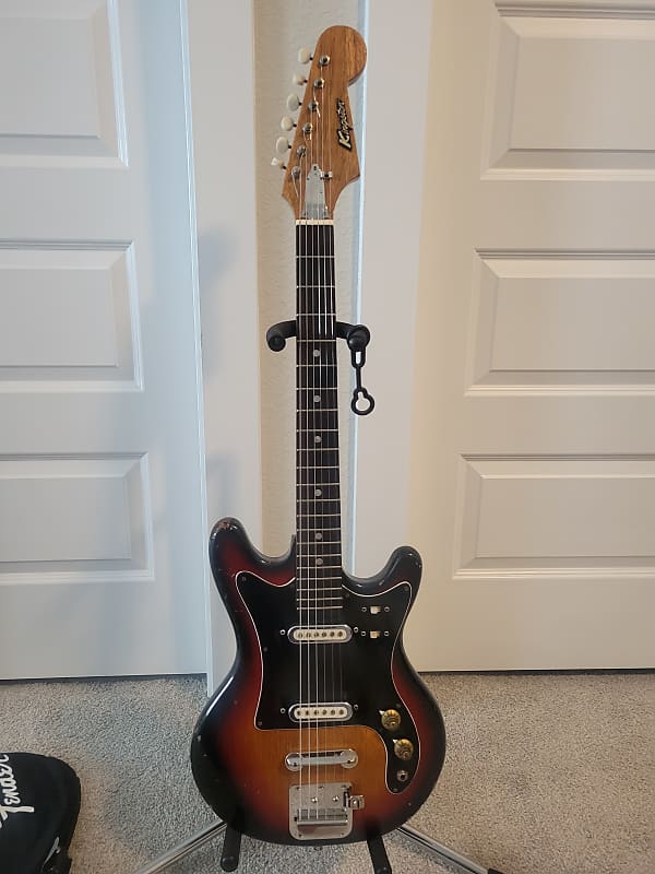 Teisco Kingston 2 Pickup 1960's MIJ Electric Guitar with | Reverb