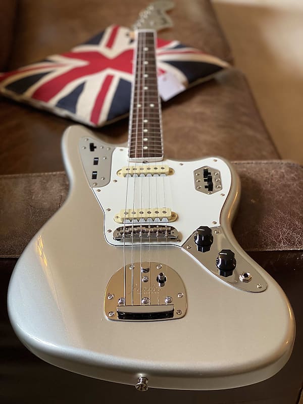 Fender Japan Limited Edition Jaguar FSR Inca Silver USA | Reverb