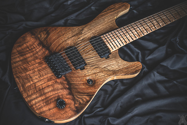 Mayones Regius 7 Misha Mansoor MMCW Claro Walnut | Reverb UK