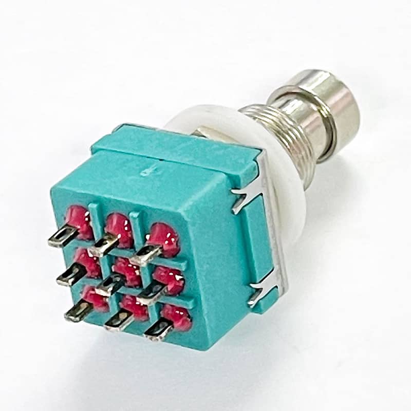 Pro Footswitch Triple Pole Double Throw (3PDT) Latching Push | Reverb