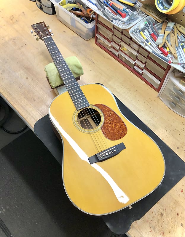 1968 Martin D 12-35 to 6 string Conversion | Reverb