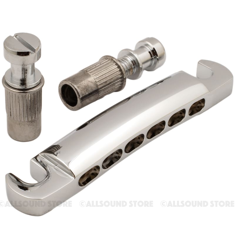 Nickel 12 String Stop Bar Tailpiece for Import Guitar | Reverb