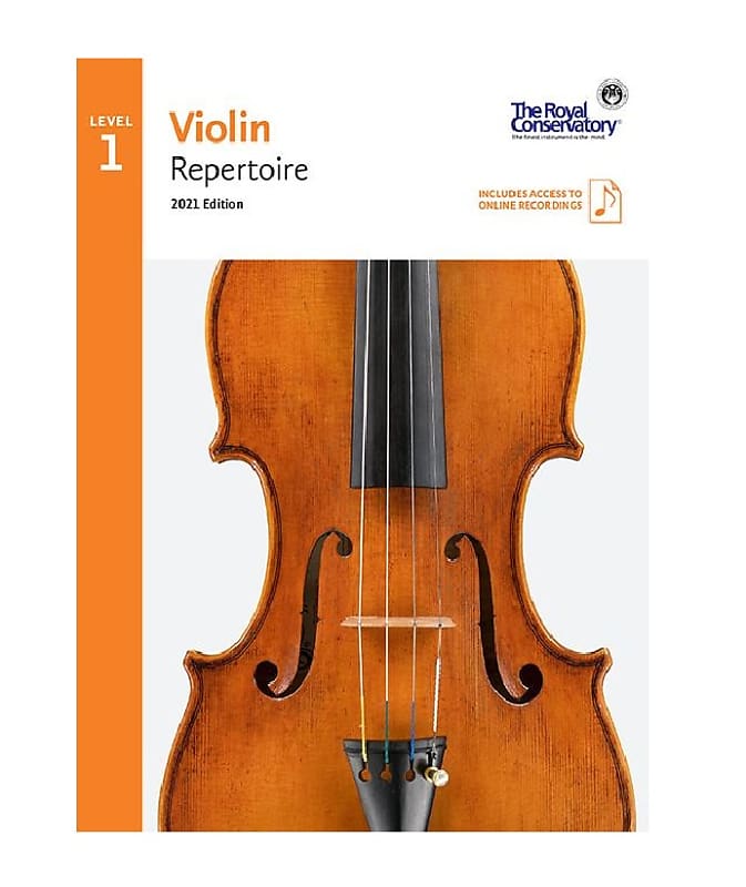 RCM 2021 Edition Violin Repertoire Level 1 VLR01 | Reverb Canada