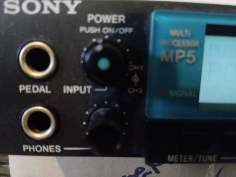 Sony HR MP5 Multieffectprocessor very good condition | Reverb UK