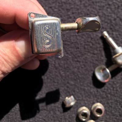 Schaller Guitar Vintage Tuning Machines Tuners 6 in Line | Reverb