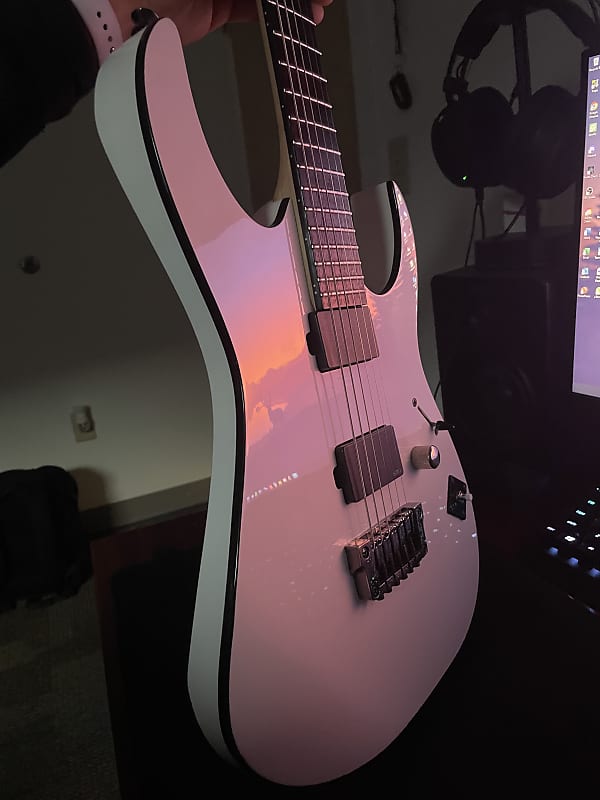 Ibanez Iron Label Rgir20fe “Storm Trooper White” | Reverb UK