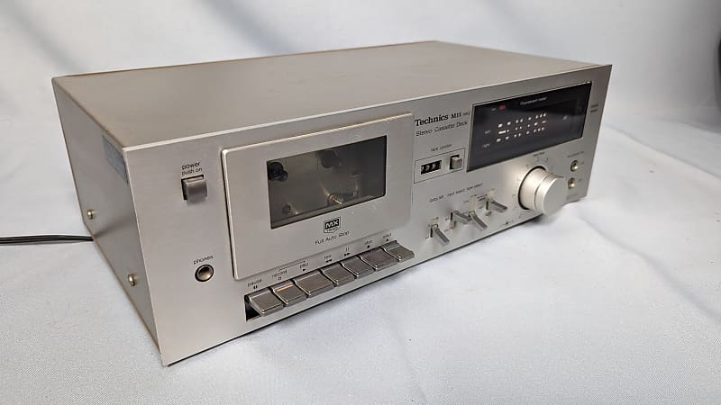 Technics RS-M11 MK2 Stereo Cassette Deck - 1980’s Silver | Reverb