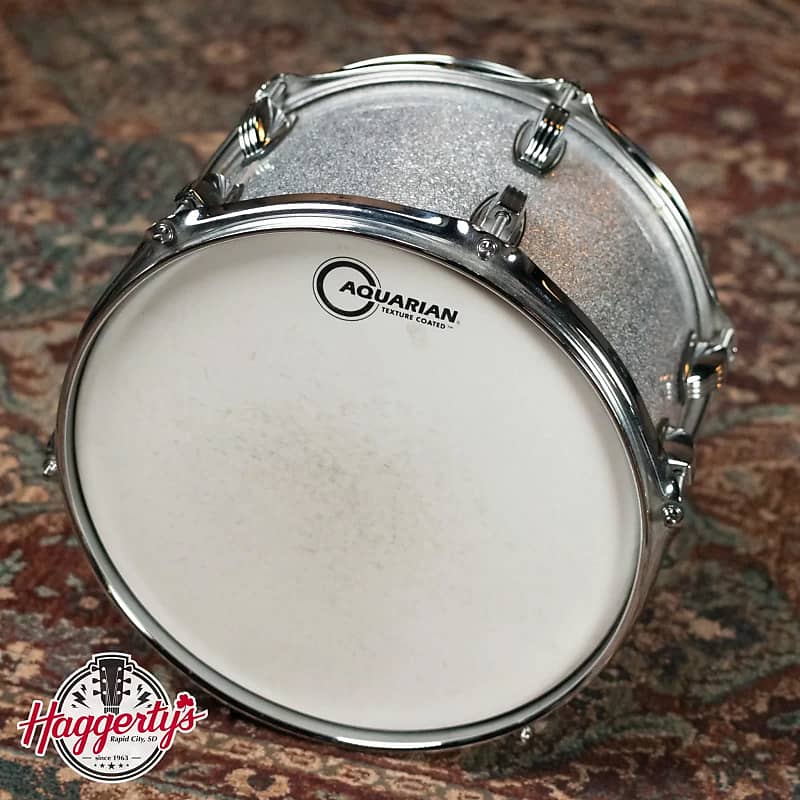 Ludwig Keystone 12X8 Silver Sparkle Tom -Used | Reverb