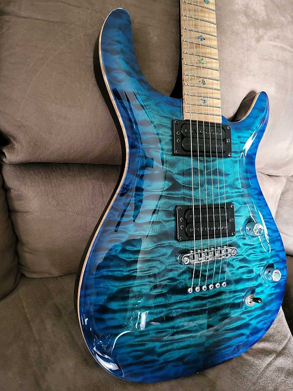 Carvin CT-6 Aqua Blue | Reverb