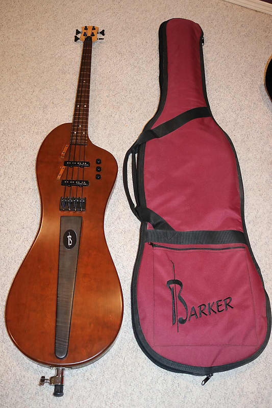 Rare 2004 Barker B1 Vertical Bass - 4 String - Fretless | Reverb
