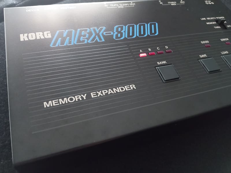 Korg MEX-8000 MIDI Memory Expander (for DW 8000 EX 8000, Poly | Reverb