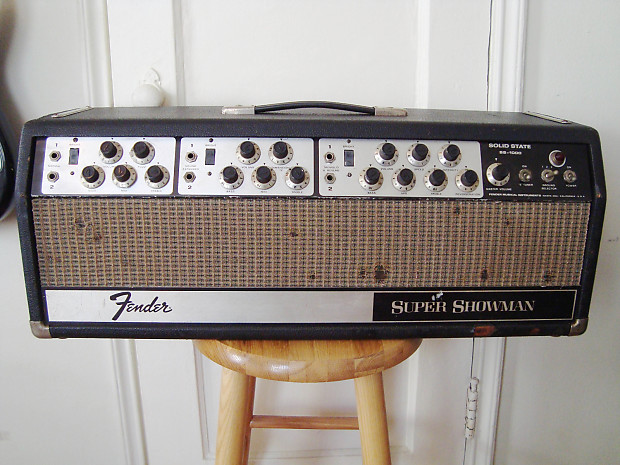 1969 Fender Super Showman SS1000 Head | Reverb