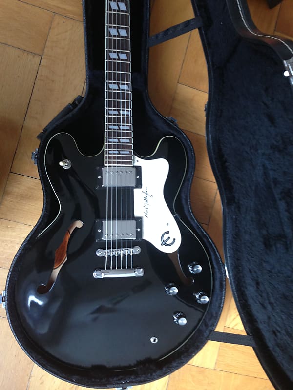 Epiphone Noel Gallagher Supernova, Ebony, Peerless 1998 | Reverb