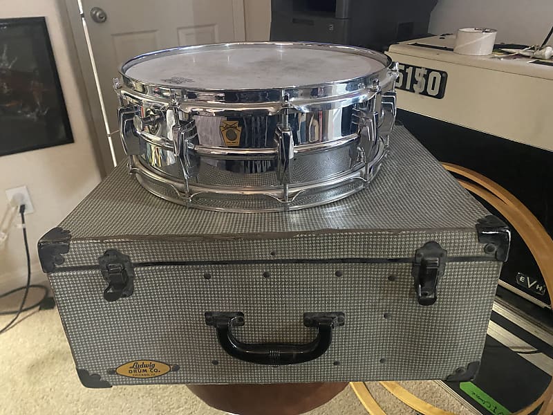 Ludwig Supraphonic early 60s COB with original case | Reverb