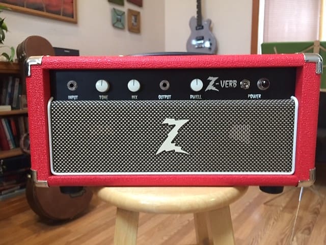 Dr. Z Z-verb, Tube Spring Reverb Unit, Red, Perfect, Serviced | Reverb