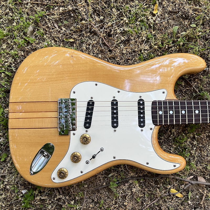 H.S. Anderson Neckthrough Stratocaster ST90 MIJ 1975 Natural | Reverb