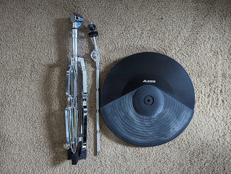 Alesis 16" Ride Cymbal Triple-Zone DM10 E-Drum 2 Inputs Boom | Reverb