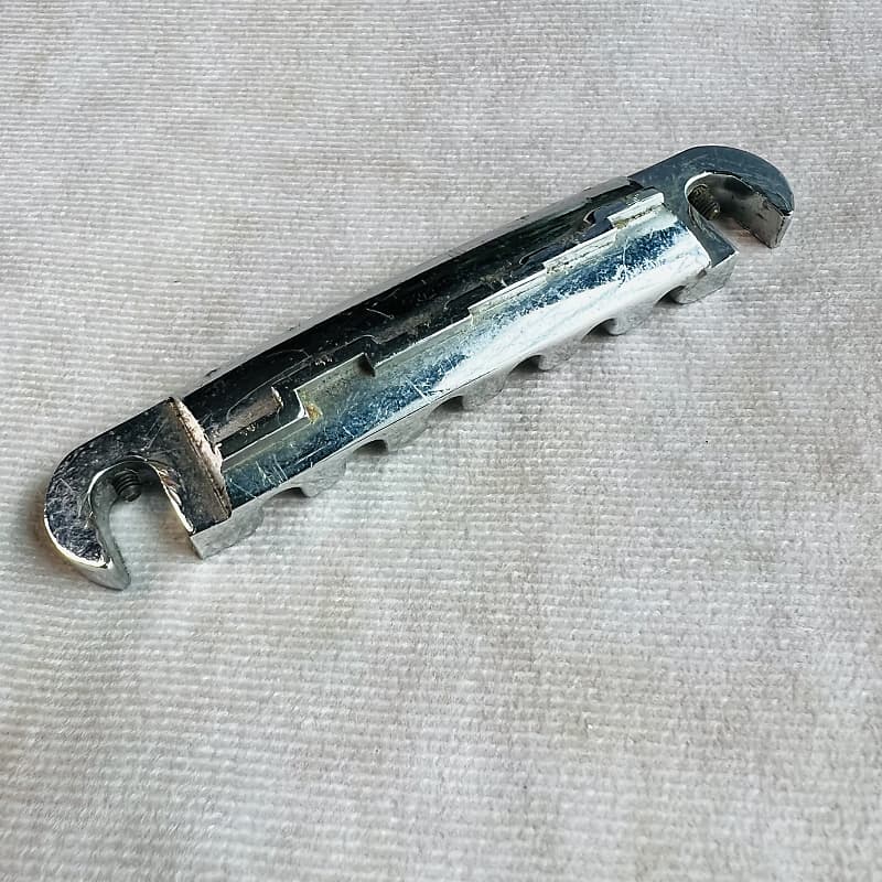 Lightning Bar Compensated Wrap Around Bridge Made In Japan - | Reverb